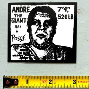 Obey | Art | Obey Giant Vinyl Sticker Og Andre The Giant Has A Posse ...